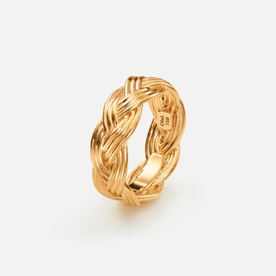 Braided ring small | Ole Lynggaard