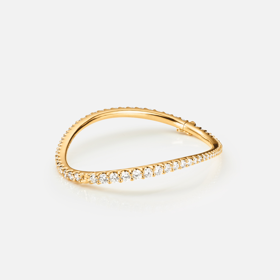 Love Bands bangle curved | Ole Lynggaard